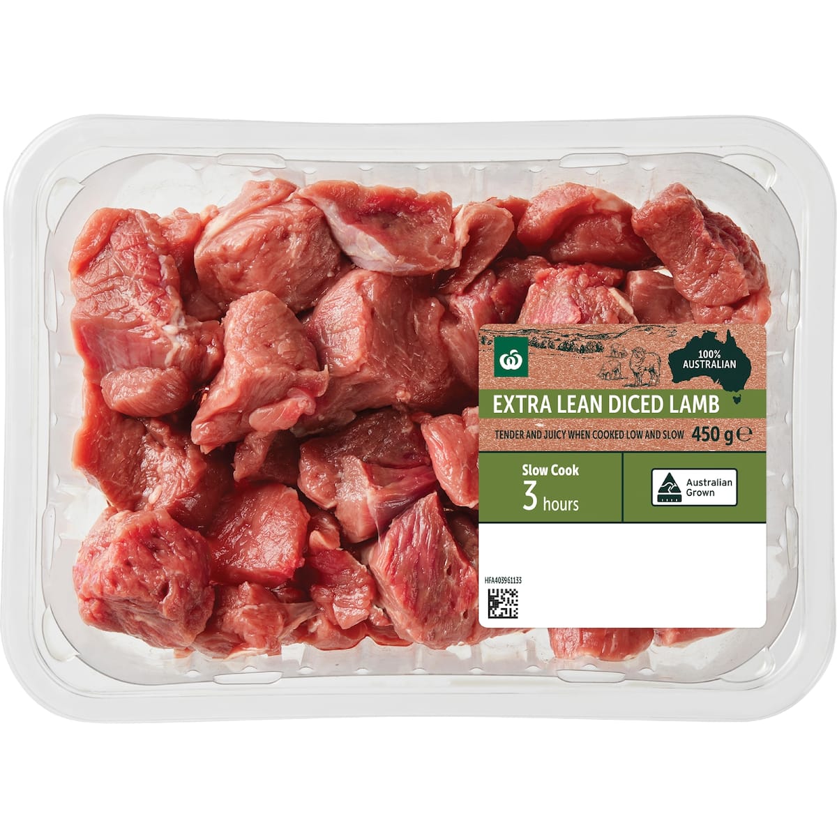 Diced Lamb 450g | bunch