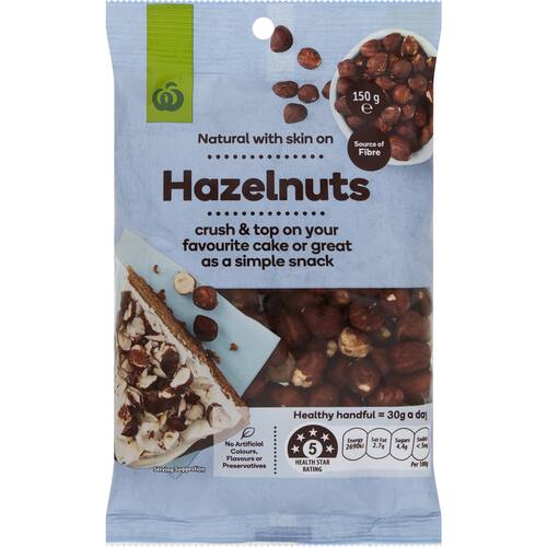 Woolworths Hazelnuts 150g | bunch