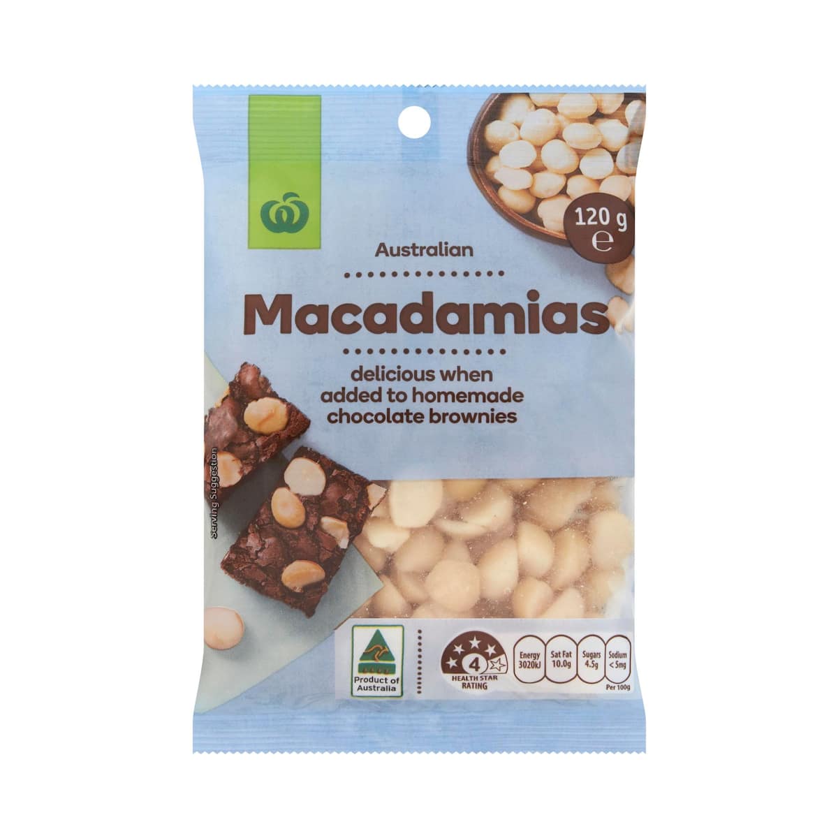 Woolworths Macadamias 120g | bunch