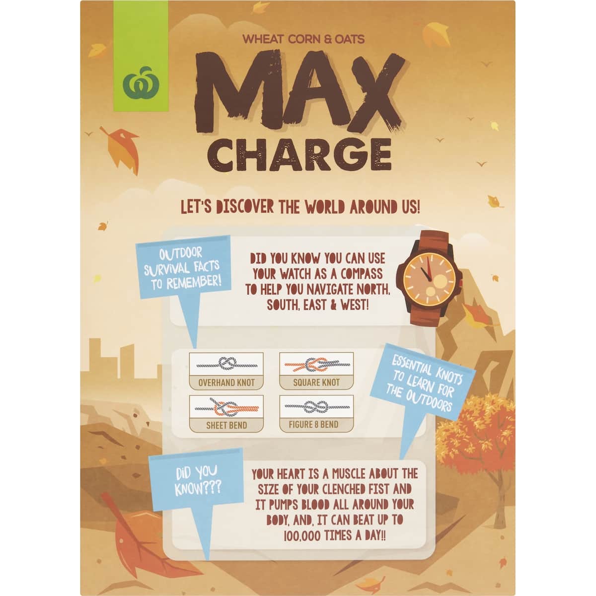 Woolworths Max Charge Cereal 560g | bunch