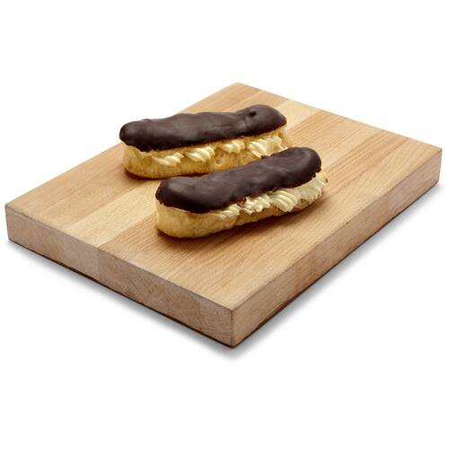 Woolworths Chocolate Eclair With Fresh Cream 2 Pack | bunch