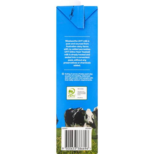 Woolworths Lite Long Life Milk UHT 1L | bunch