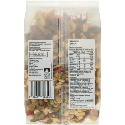 Woolworths Hiker's Trail Mix 400g | bunch