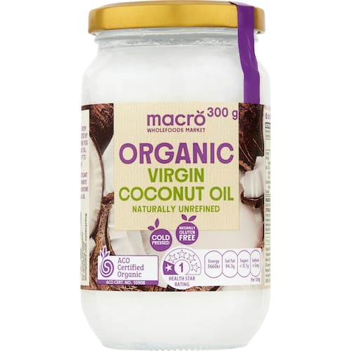 Macro Organic Virgin Coconut Oil 300g | bunch