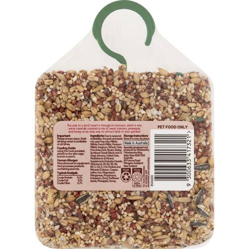 Frankie & Friends Wild Bird Honey & Fruit Treat 300g | bunch