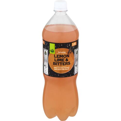 Woolworths Lemon Lime and Bitters 1.25l | bunch