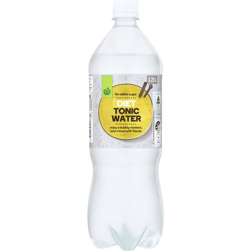 Woolworths Diet Tonic Water 1.25l | bunch