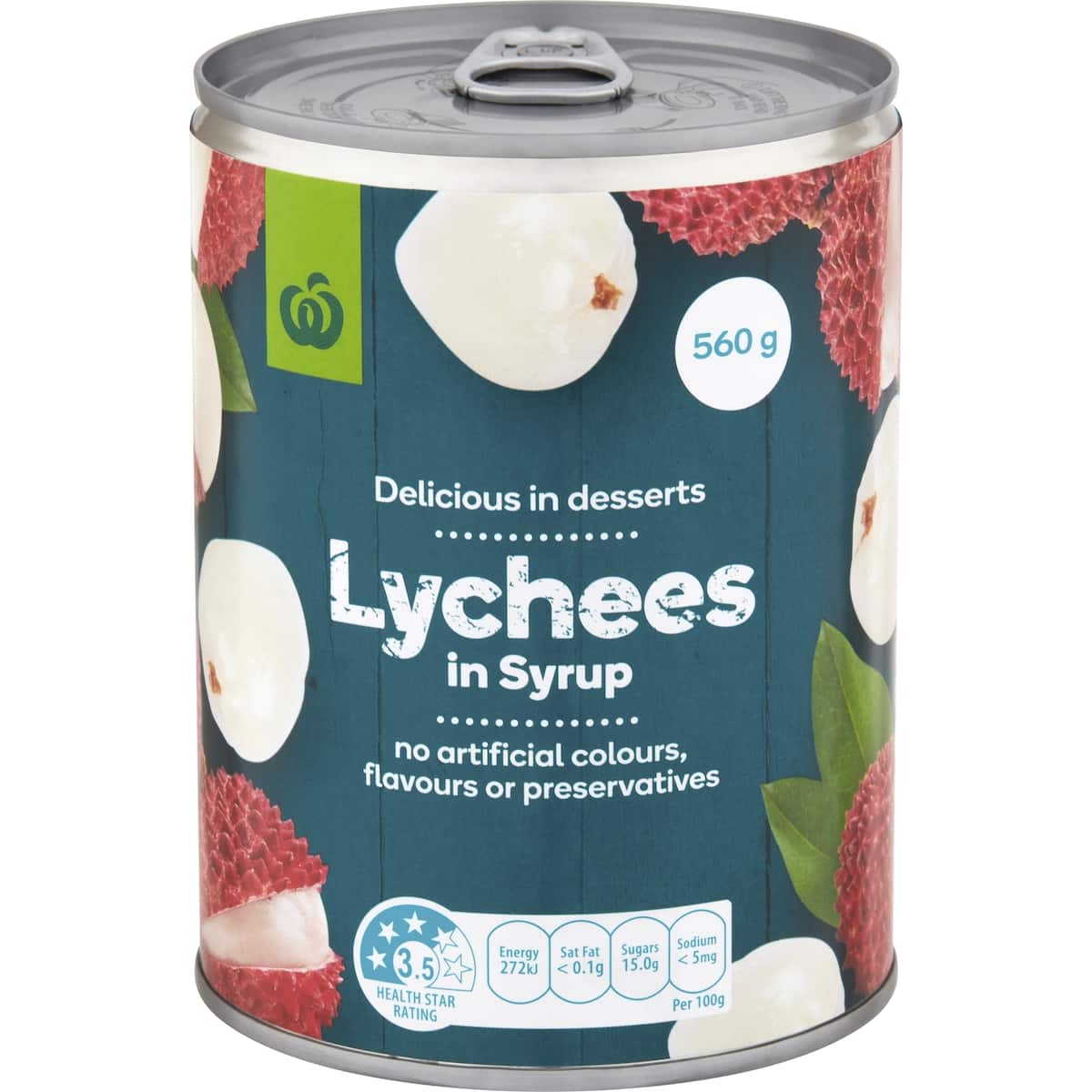 Woolworths Lychees In Syrup 560g | bunch