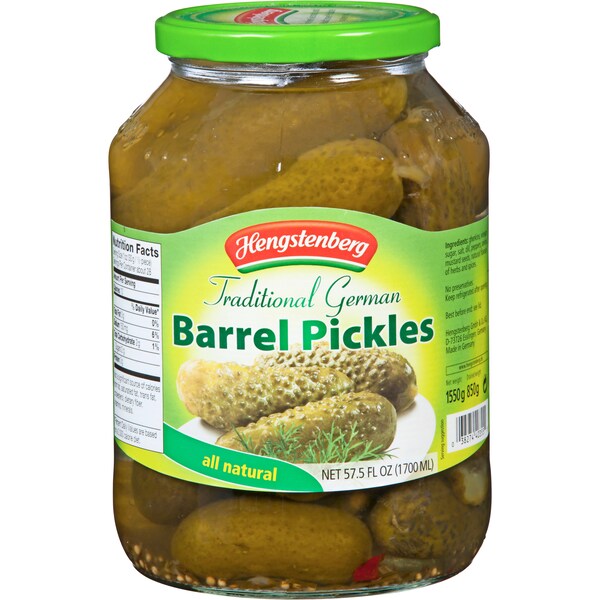 Hengstenberg Barrel Pickles 1.55kg | Woolworths