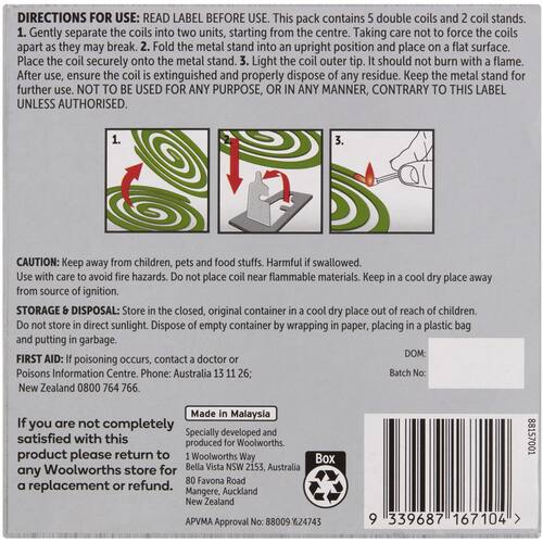 First Force Coils Fly and Insect 10 Pack | bunch