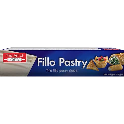 Art Of Pastry Frozen Fillo Pastry Sheets 375g | bunch