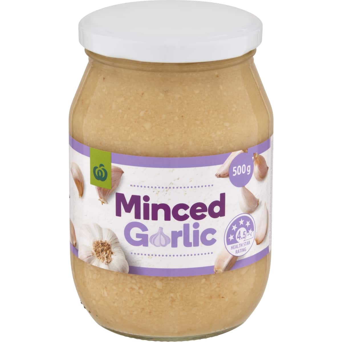 Woolworths Minced Garlic 500g | bunch