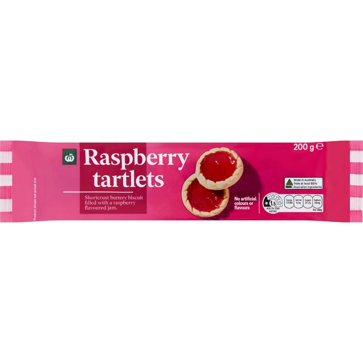 Woolworths Raspberry Tartlets 200g | bunch