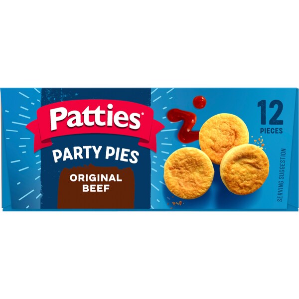 Patties Party Pies Frozen 12 Pack | Woolworths