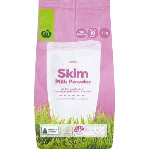 Woolworths Skim Milk Powder 1kg | bunch