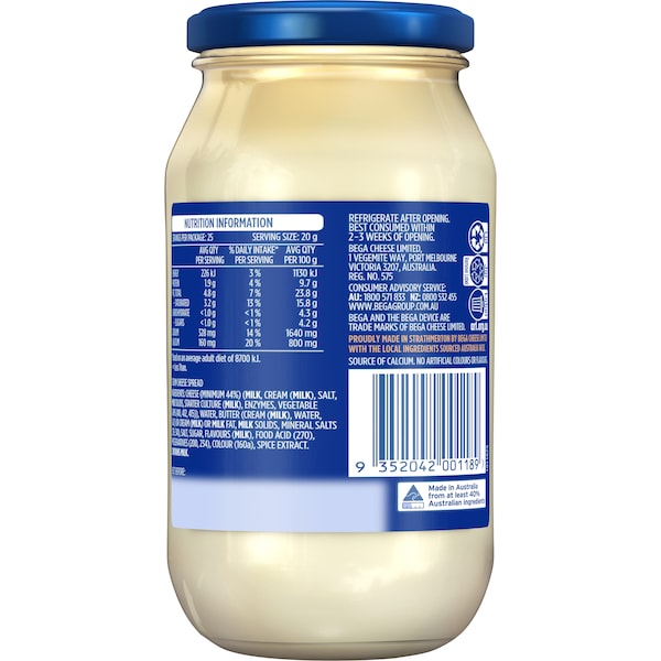 Bega Cream Cheese Spread Bold 500g | Woolworths Bega Cream Cheese Spread Bold 500g | Woolworths