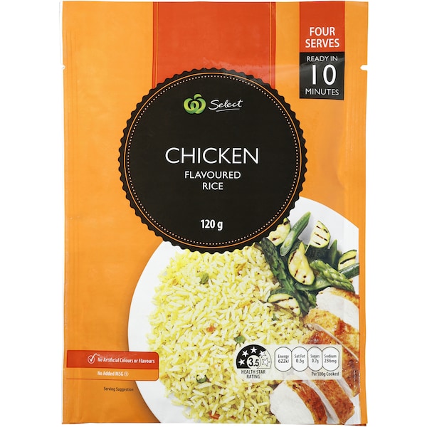 Woolworths Chicken Rice 120G | Woolworths