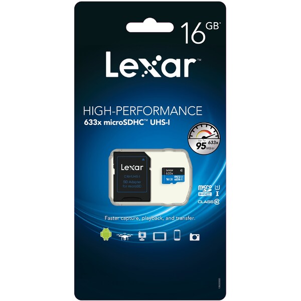 Lexar High Performance 633x Sdmi Card 16gb Each | Woolworths