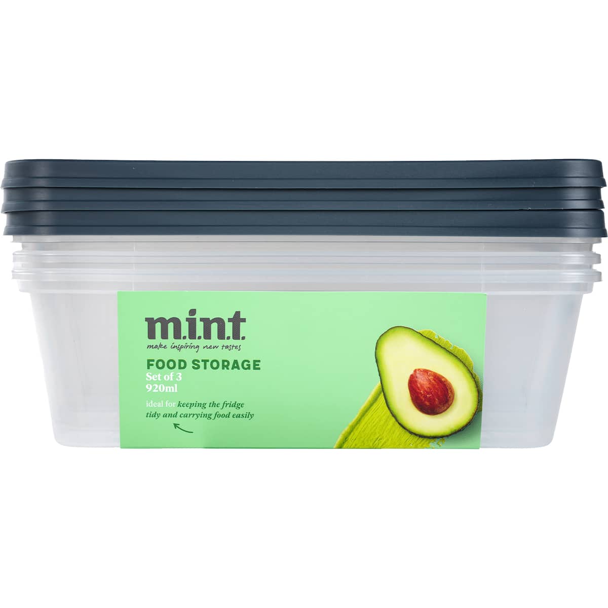 MINT Food Storage Containers 920mL 3 pack | bunch