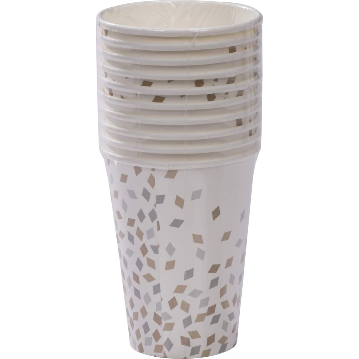 Armada Paper Cups Gold & Silver 10 pack | bunch