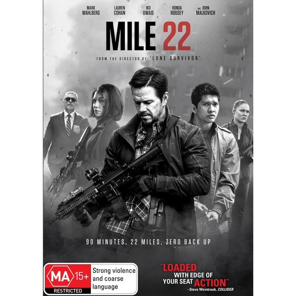 Mile 22 Dvd Each | Woolworths