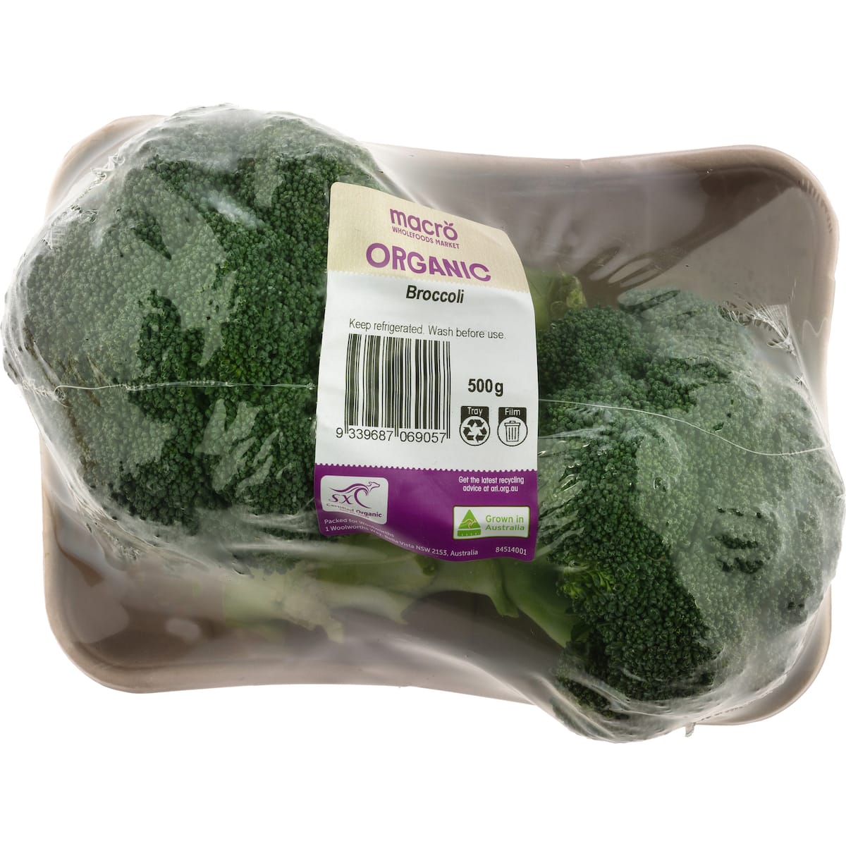 Macro Organic Broccoli 500g | bunch