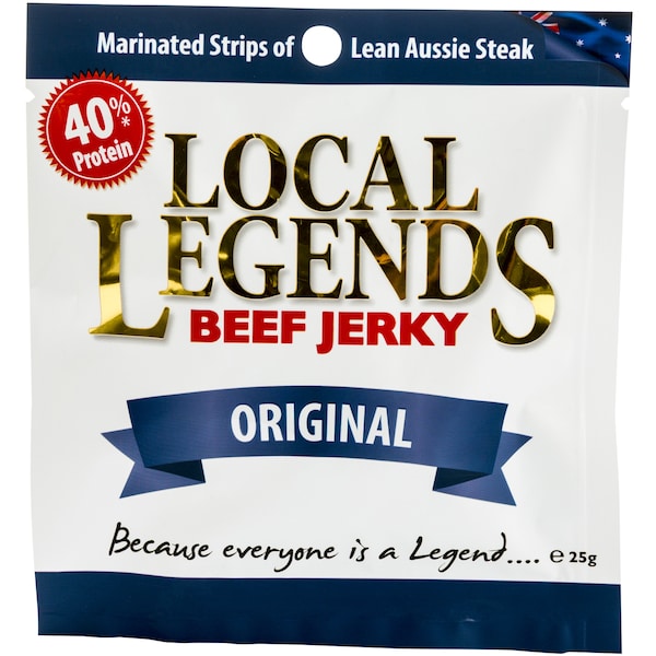 Local Legends Beef Jerky Original 25g | Woolworths