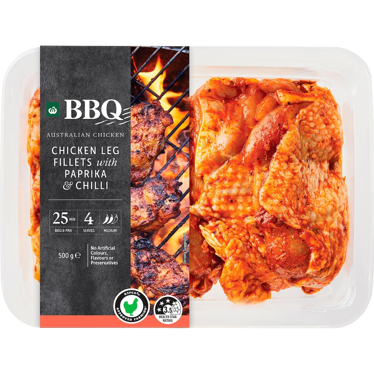 Woolworths Cook Boneless Chicken Fillets Drumstick Paprika & Chilli ...
