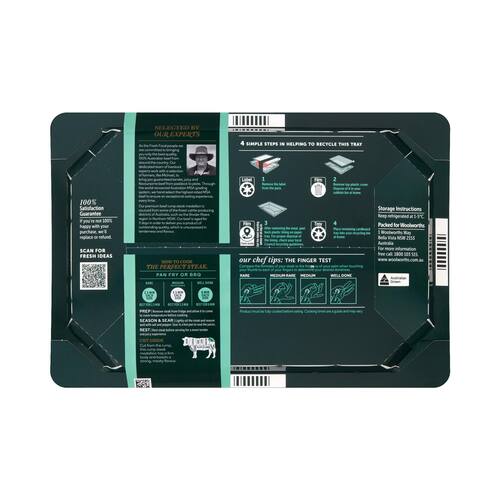 Woolworths Beef Rump Medallions Thick Cut Steak 400g | bunch