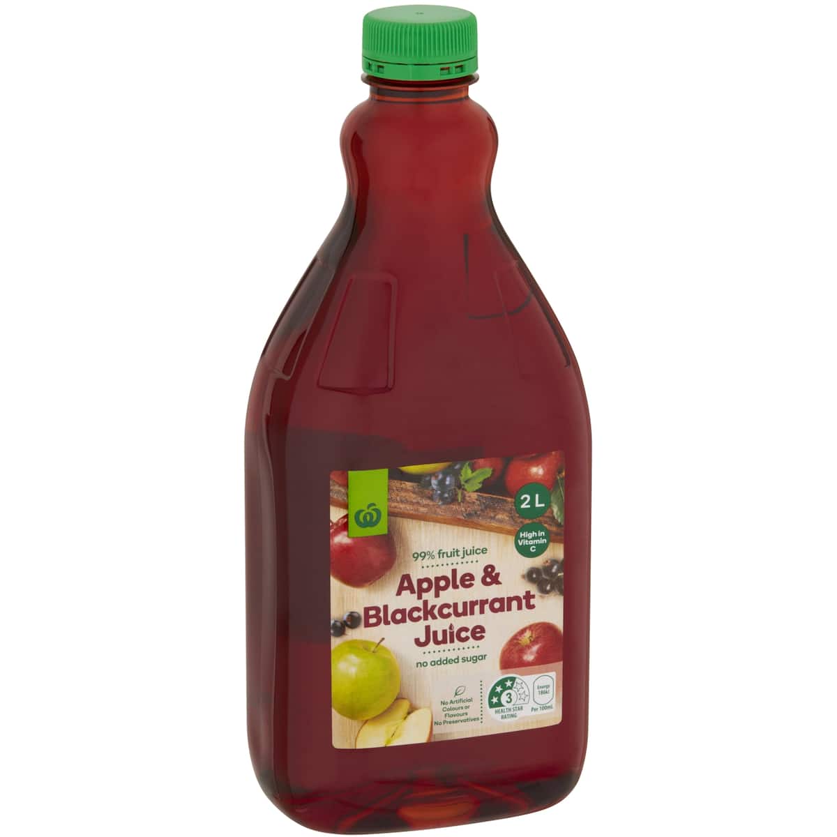 Woolworths Apple Blackcurrant Juice 2l | bunch