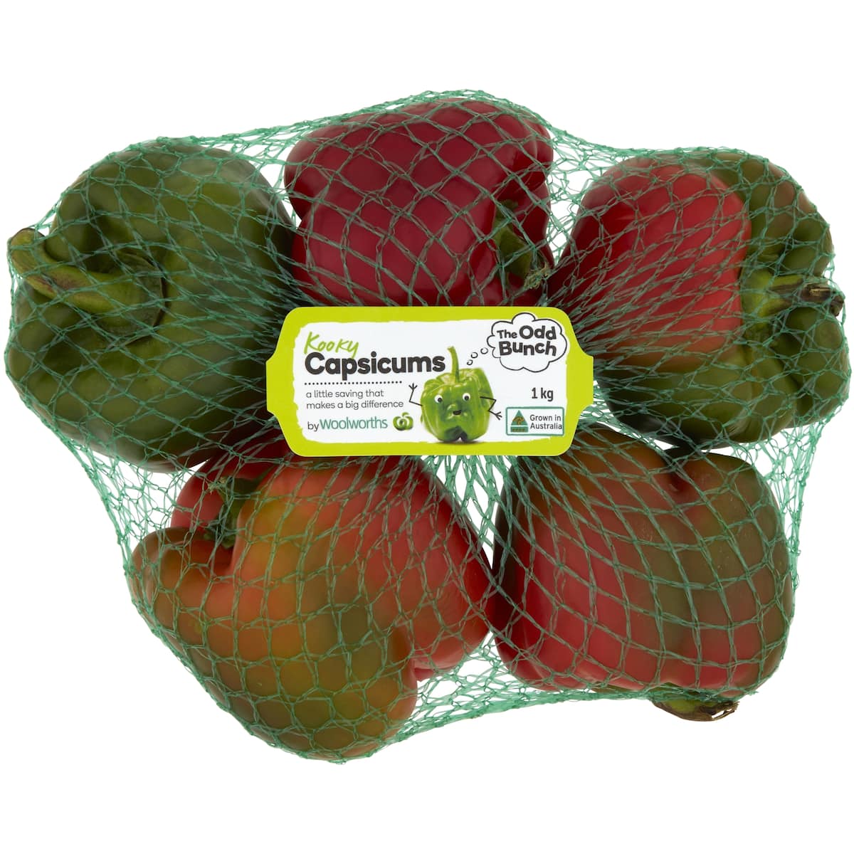 The Odd Bunch Capsicum Prepacked 1kg | bunch