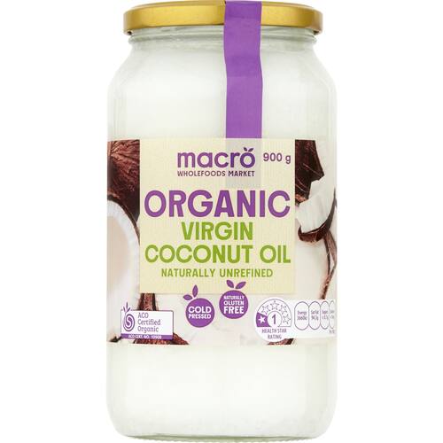 Macro Organic Coconut Oil 900g | bunch