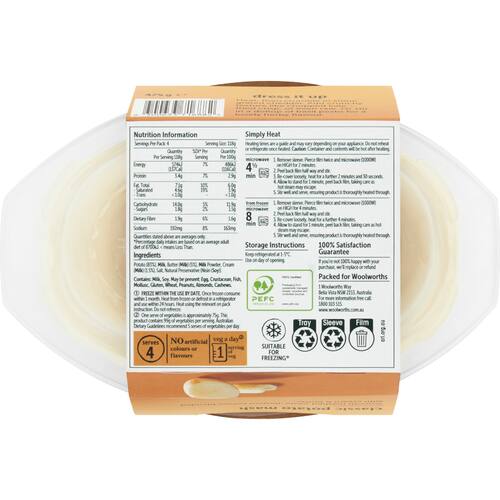 Woolworths Classic Potato Mash 475g | bunch