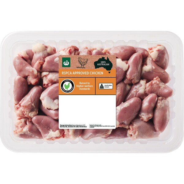 Woolworths Rspca Approved Chicken Hearts 500g | Woolworths