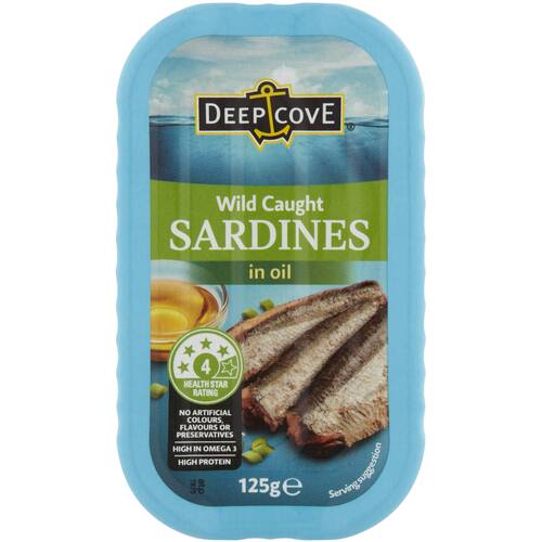 Deep Cove Sardines In Oil 125g | bunch