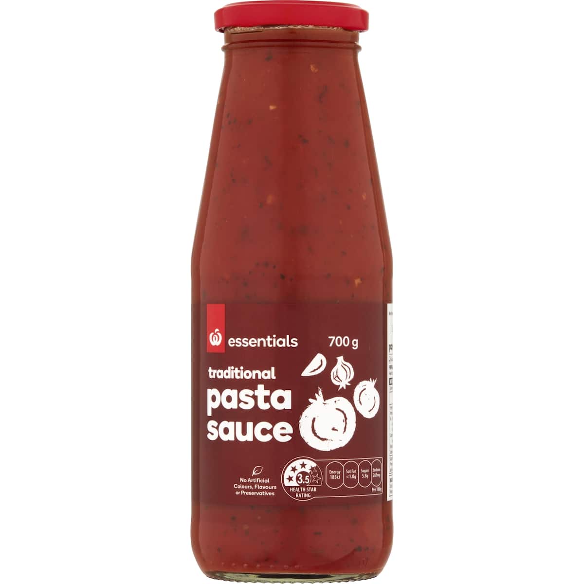 Essentials Traditional Pasta Sauce 700g | bunch