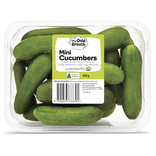 The Odd Bunch Mini Cucumber Punnet 450g | bunch