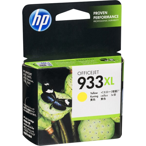 HP Printer Ink 933XL Yellow Officejet each | Woolworths