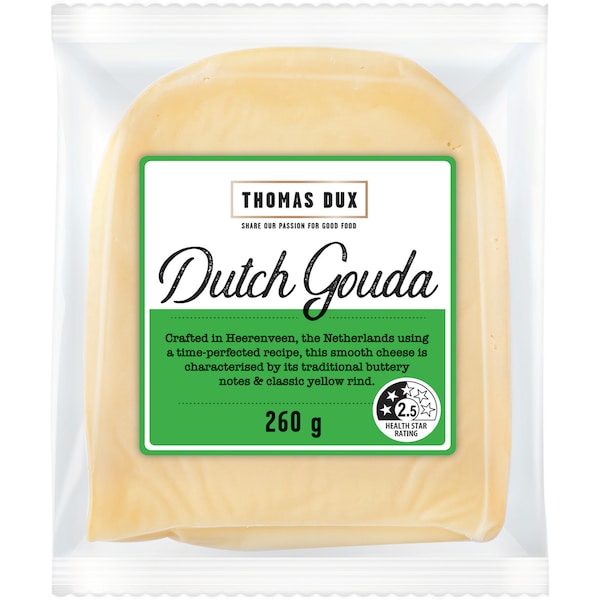 Thomas Dux Dutch Gouda 260g | Woolworths