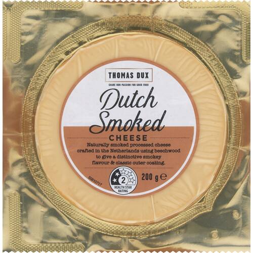 Thomas Dux Dutch Smoked Cheese 200g | bunch