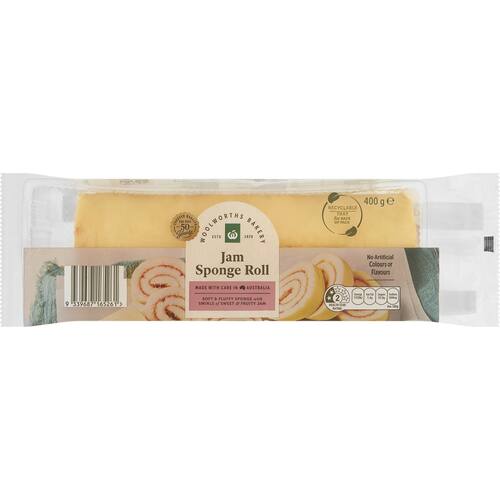 Woolworths Double Unfilled Sponge 460g | bunch