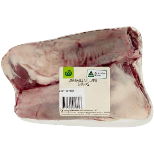 Woolworths Lamb Shanks 500g - 950g | bunch