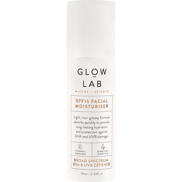Glow Lab Facial Moisturiser SPF 15 75mL | Woolworths