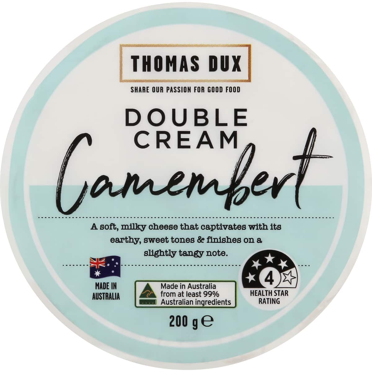 Thomas Dux Double Cream Camembert 200g | bunch