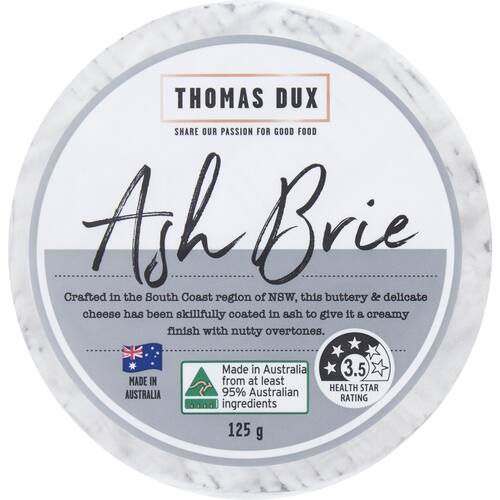 Thomas Dux Ash Brie 125g | bunch