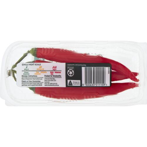 Woolworths Chilli Red Cayenne 50g | bunch