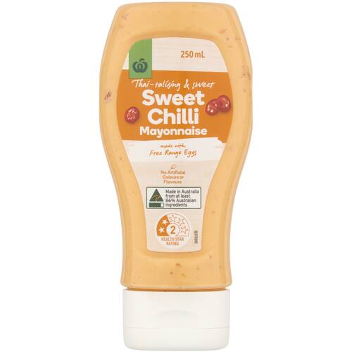 Woolworths Sweet Chilli Mayonnaise 250ml | bunch