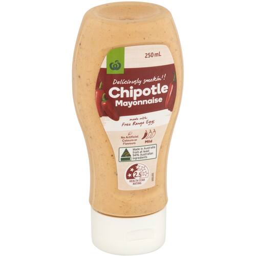 Woolworths Chipotle Mayonnaise 250ml | bunch