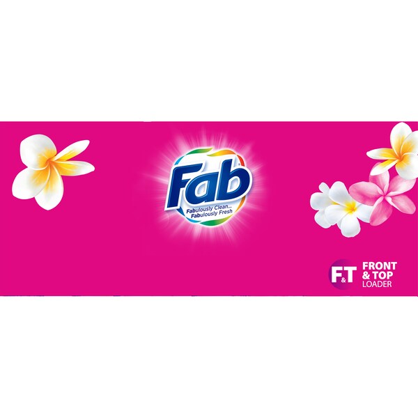 Fab Laundry Washing Powder Fresh Frangipani 1kg | Woolworths