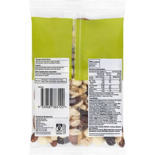 Woolworths Nut & Tropical Fruit Delight Sweet 350g | bunch